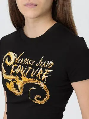 Versace T-shirt With Pink Logo