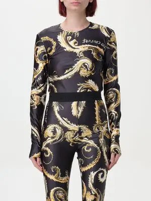 Versace Long Sleeve Top - Black