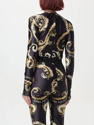 Versace Long Sleeve Top - Black
