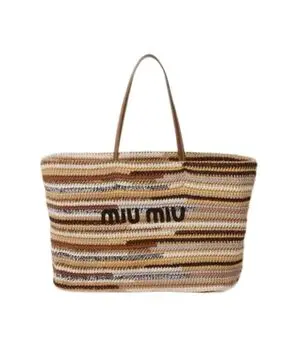 Miu Miu Crochet Tote Bag