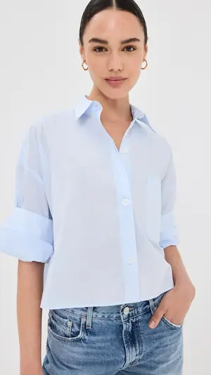 TWP Next Ex Shirt - Baby Blue