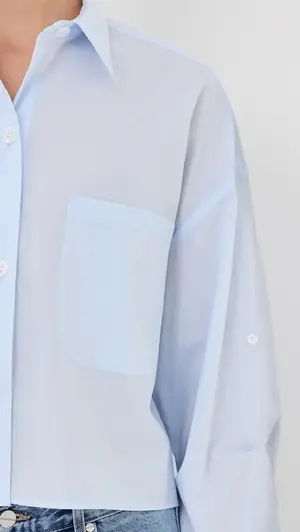 TWP Next Ex Shirt - Baby Blue