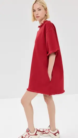 open lace back dress Fierce Vintage Long-Sleeve Graphic T-Shirt Dress