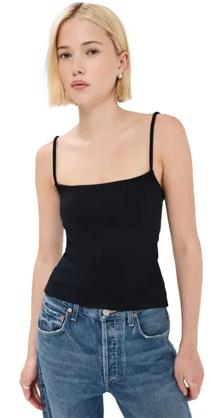PERFECTWHITETEE Ribbed Skinny Tank