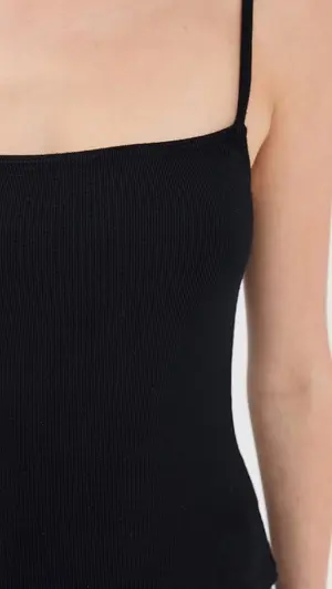 PERFECTWHITETEE Ribbed Skinny Tank
