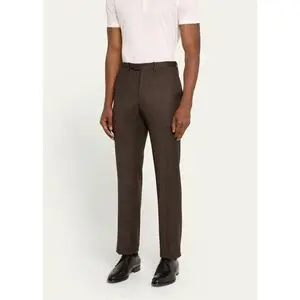 Kiton Textured Suit Trousers - Brown