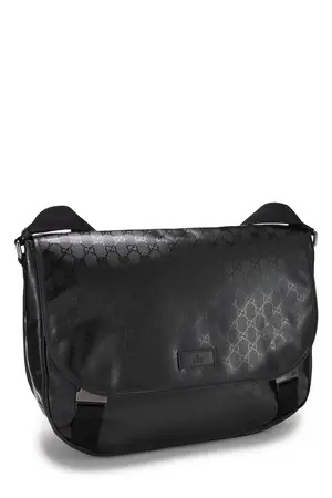 Gucci Gg Imprime Buckle Flap Messenger