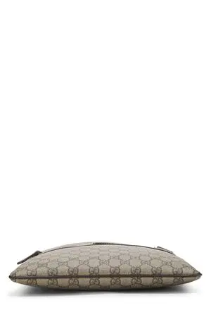 Gucci Original Gg Supreme Canvas Zip Messenger Bag