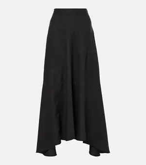 MARANT ETOILE Alona Asymmetric Midi Skirt