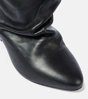 Isabel Marant Étoile Ryska Leather Ankle Boots