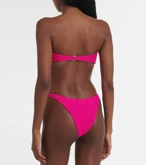 SAME Rose Bandeau Bikini Top - Pink