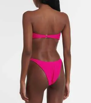 SAME Rose Bandeau Bikini Top - Pink