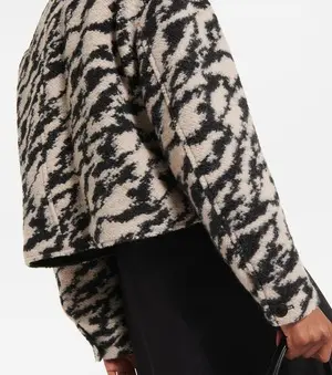 MARANT ETOILE Ferida Printed Wool-blend Jacket - Multicoloured