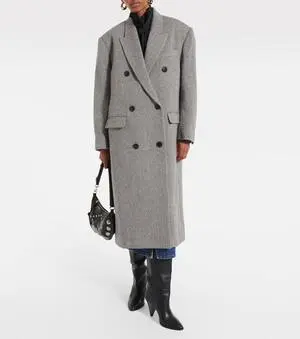 MARANT ETOILE Lexana Wool-blend Coat