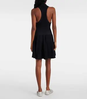 Alaïa Piquet Polo Dress