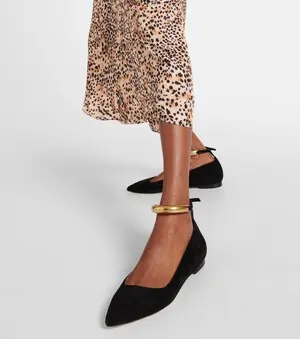 Isabel Marant Étoile Leanor Embellished Ballet Flats