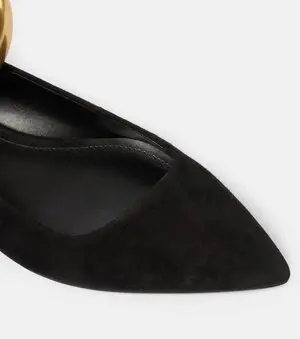 Isabel Marant Étoile Leanor Embellished Ballet Flats