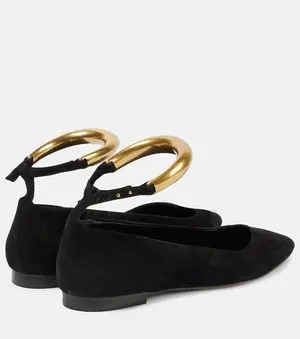 Isabel Marant Leanor Embellished Ballet Flats