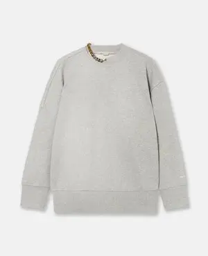 Stella Mccartney Embellished Sweatshirts Hoodies For Women