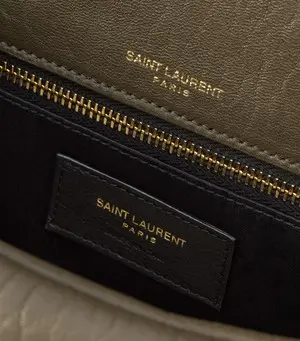Saint Laurent Medium Calypso Shoulder Bag - Green
