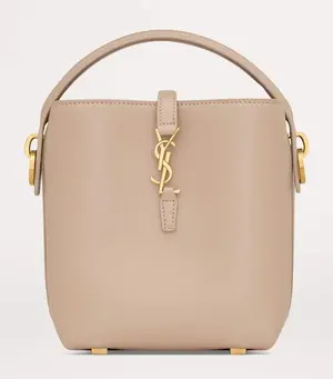 Saint Laurent Le 37 Mini Bucket Bag - Beige