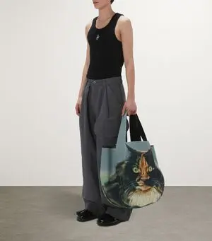 JW Anderson Maxi Canvas Tote Bag
