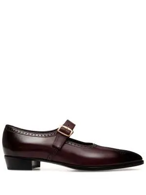 Bally Buckled Leather Brogues