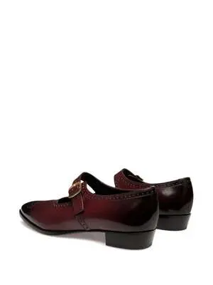 Bally Buckled Leather Brogues