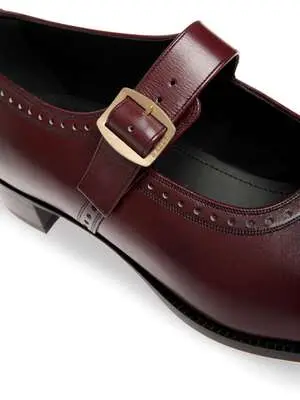 Bally Buckled Leather Brogues