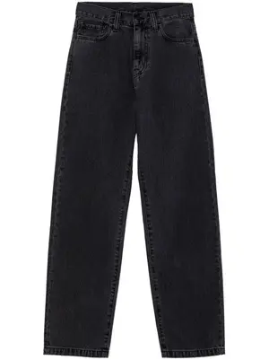 Carhartt Work In Progress Straight-leg Denim Jeans - Black