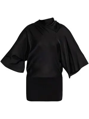 Rick Owens Cowl Neck Blouses