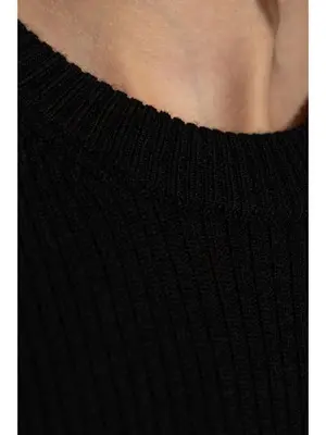 Rick Owens Porterville Ribbed Tank Top - Black