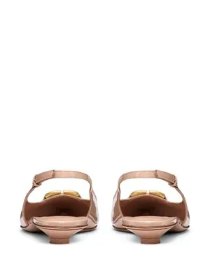 Valentino Garavani 20mm Vlogo The Bold Edition Ballet Flats - Pink