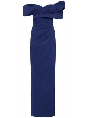 Rachel Gilbert Gia Ruched Detailing Dress