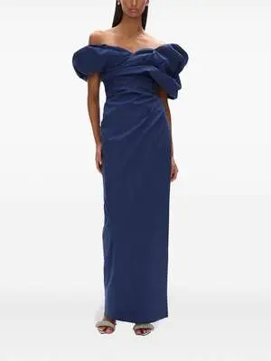 Rachel Gilbert Gia Ruched Detailing Dress