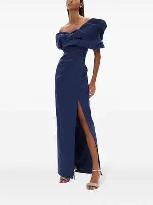 Rachel Gilbert Gia Ruched Detailing Dress