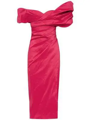 Rachel Gilbert Gia Ruched Dress