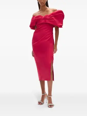 Rachel Gilbert Gia Ruched Dress