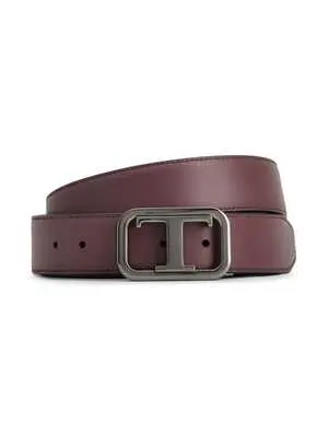 TOD'S Buckle Leather Belt