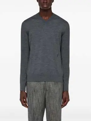 FERRAGAMO V-neck Wool Sweater