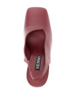 Senso Sawyer I 95mm Slingback Pumps - Red