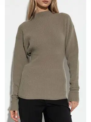 Rick Owens Ribbed-knit Wool Jumper - Green