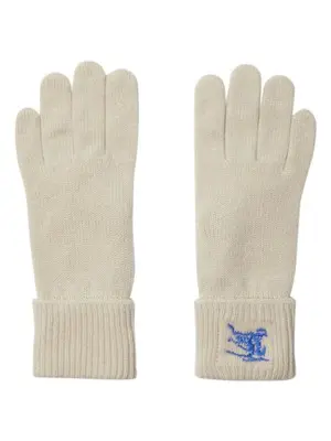 Burberry Cashmere Blend Gloves - Neutrals