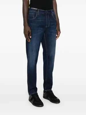 PT TORINO Washed Slim Fit Jeans - Blue