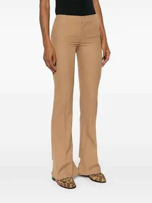 Chloé Pintuck Bootcut Trousers