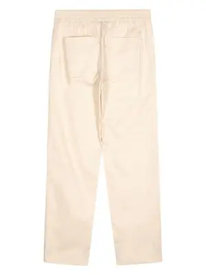 Maison Kitsuné Straight-leg Cotton Trousers