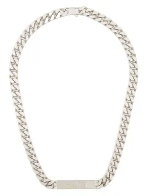 MAISON MARGIELA Numbers-plaque Chain Necklace - 952