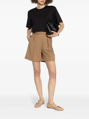 Max Mara Monogram-embroidered T-shirt - Black