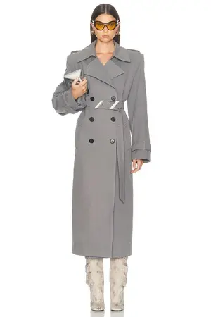 Attico Collared Coats For Women