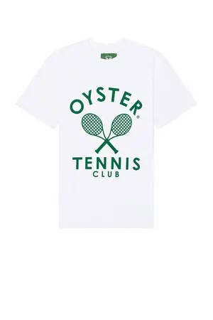 OYSTER Tennis Club Members T-shirt - White